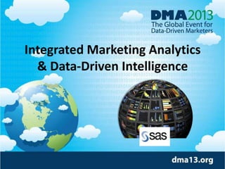 Integrated Marketing Analytics & Data-Driven Intelligence | PPSX