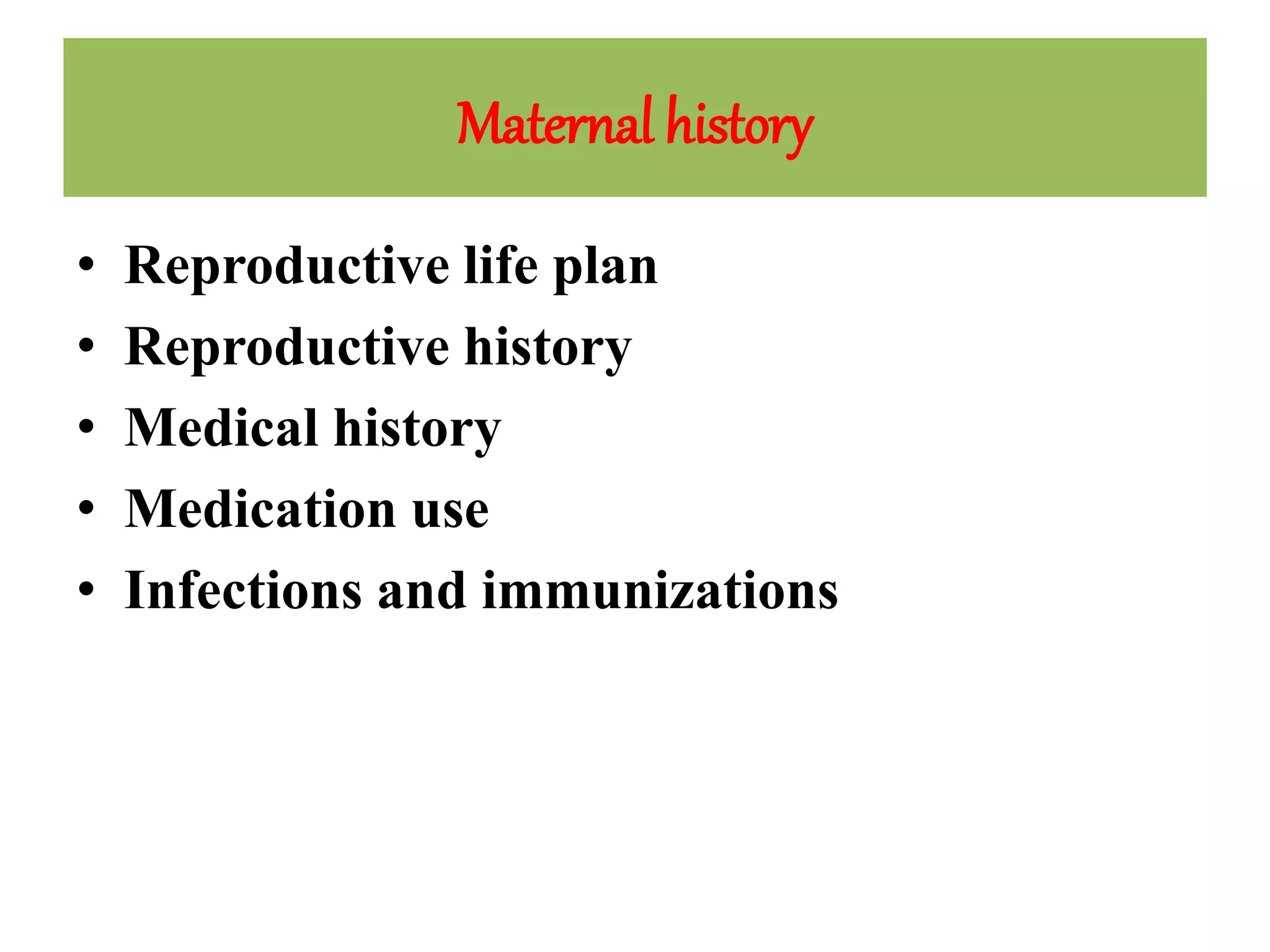 Preconceptional care | PPTX