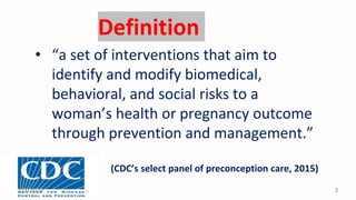 Preconception care by Dr.Iqra Osman Abdullahi.pptx