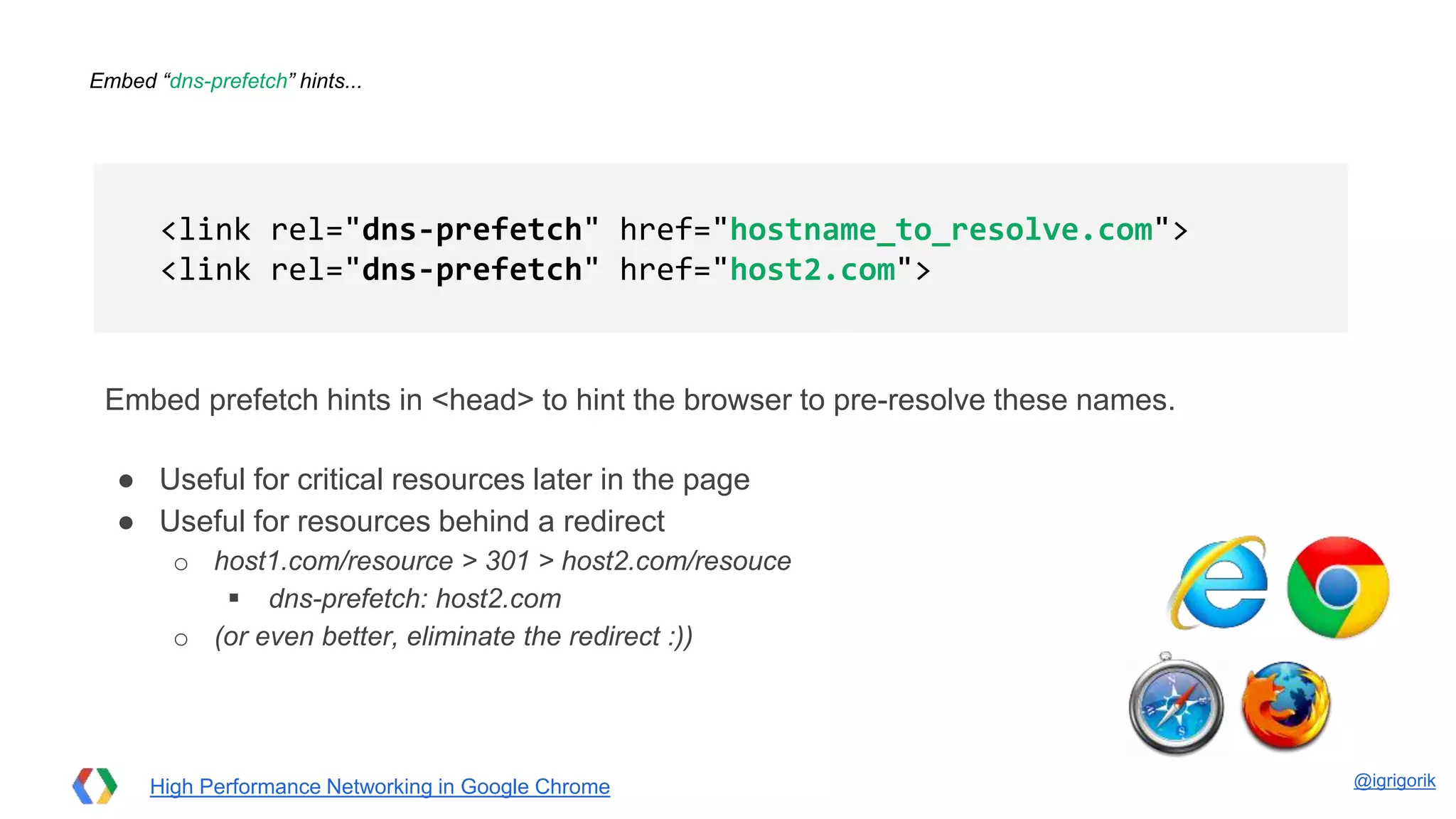 Preconnect, prefetch, prerender... | PPT