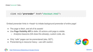 Preconnect, prefetch, prerender... | PPT