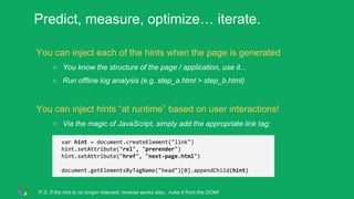 Preconnect, prefetch, prerender... | PPT