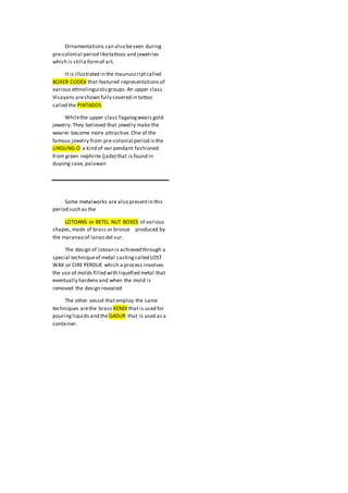 Pre conquest islamic colonial | DOCX