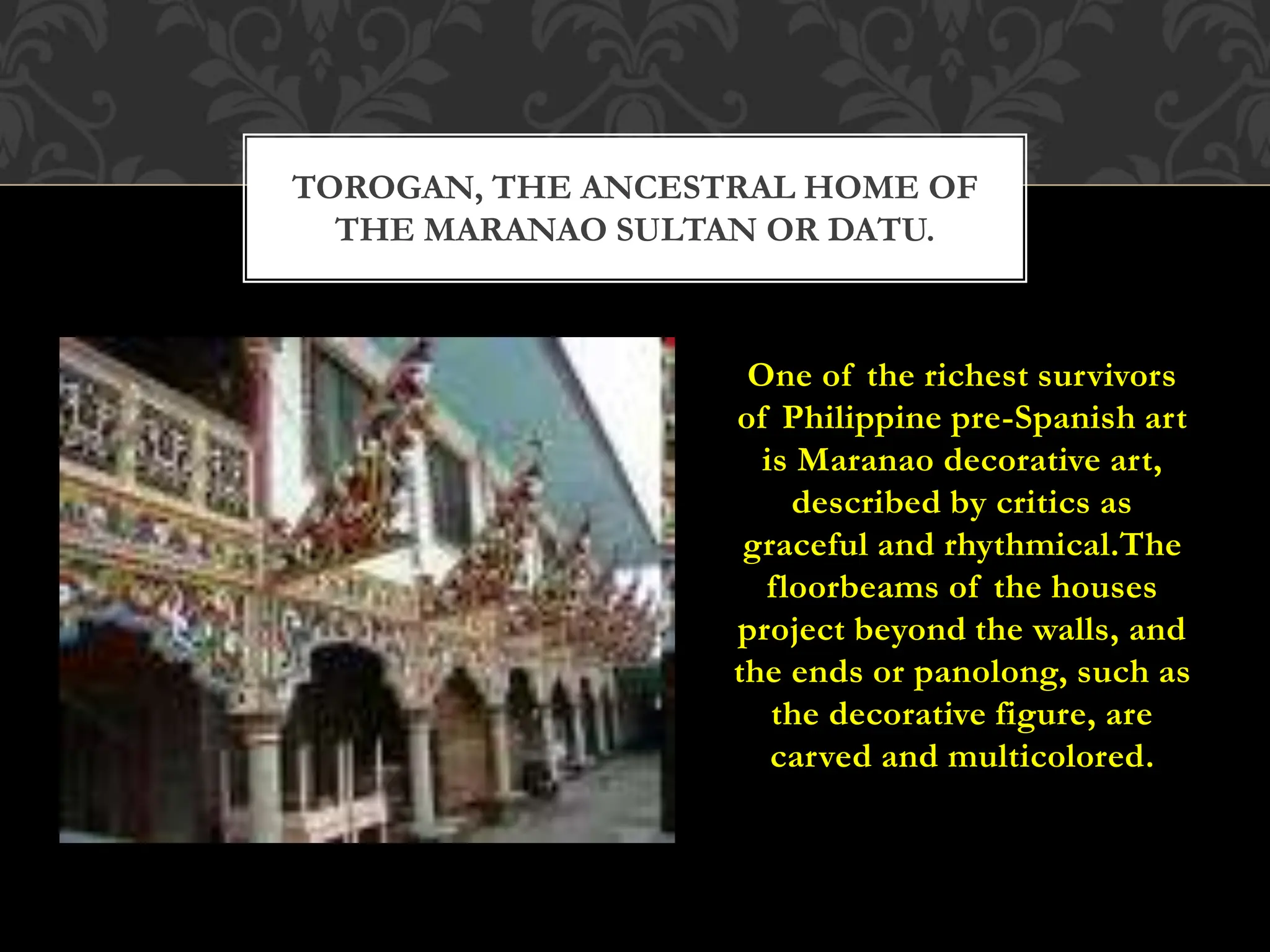 Pre - Colonial Arts of the Philippine Islands | PPTX