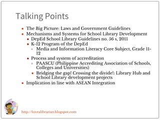 Philippine School Libraries Today | PDF | Professional School ...