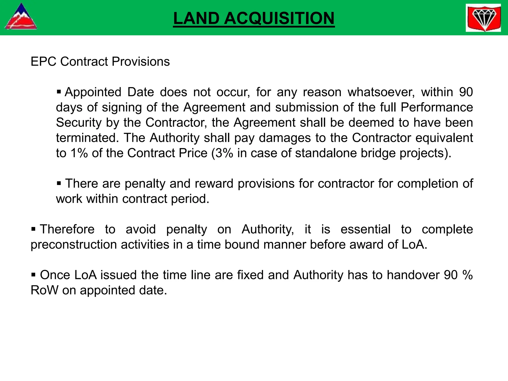 Preconstruction Activity in EPC Contract | PPTX