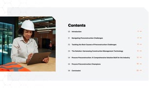 PreconstructionPlaybook.pdf, for EPC projects | PDF