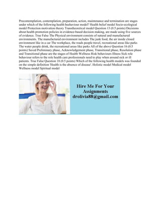 Precontemplation- contemplation- preparation- action- maintenance and.pdf