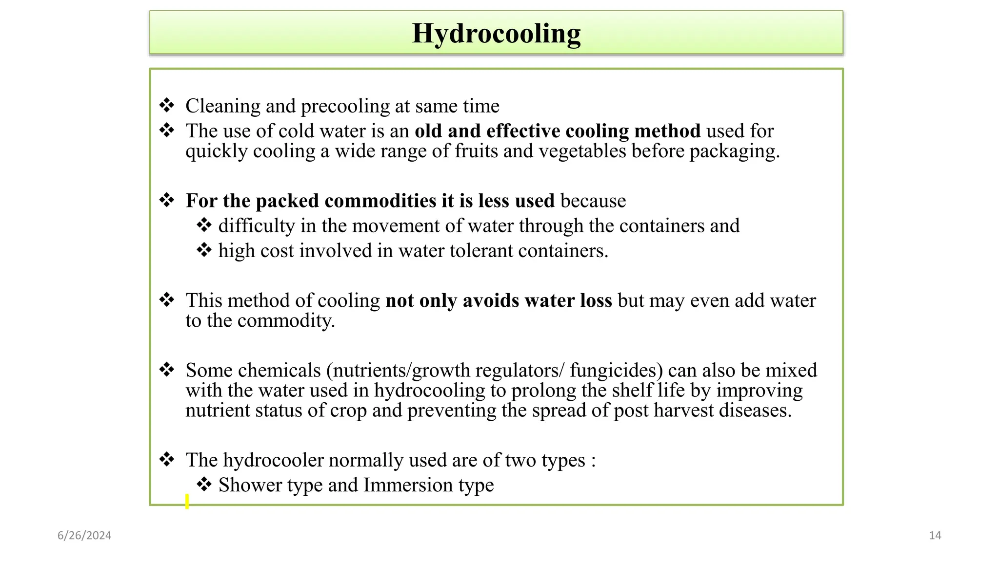 Precooling of fruits and vegetables.pptx
