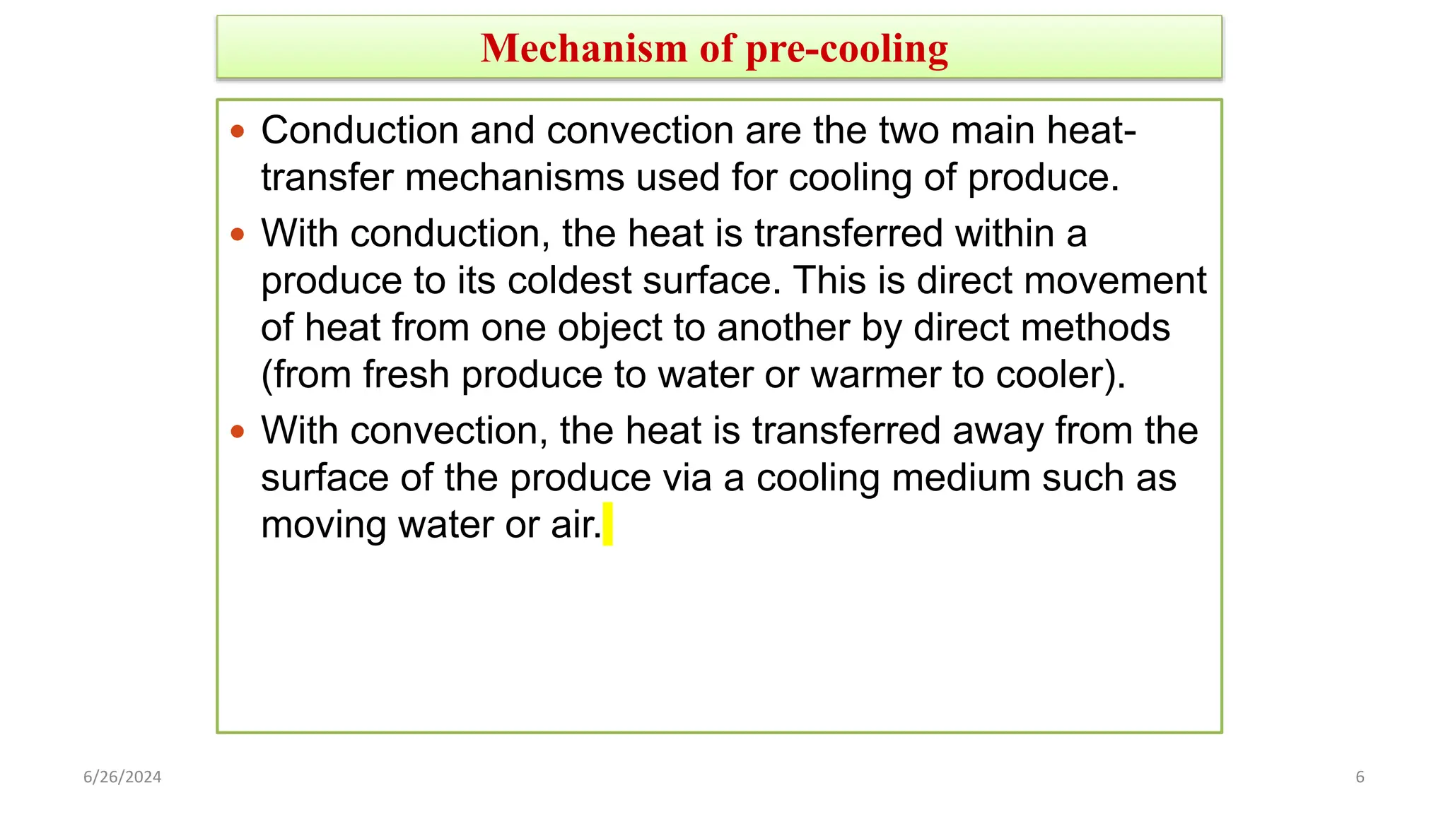 Precooling of fruits and vegetables.pptx