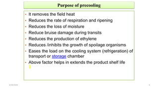 Precooling of fruits and vegetables.pptx