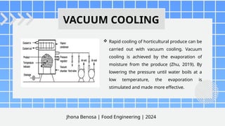 Pre-cooling: Definition and Methods of Pre-cooling | PPTX