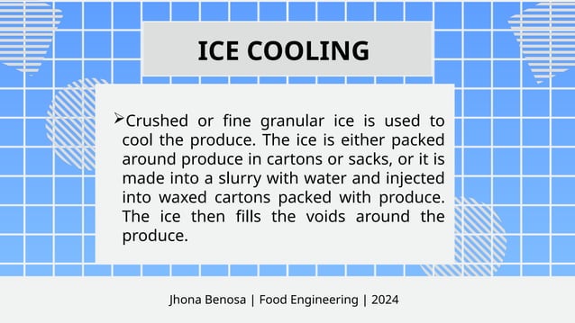 Pre-cooling: Definition and Methods of Pre-cooling | PPTX