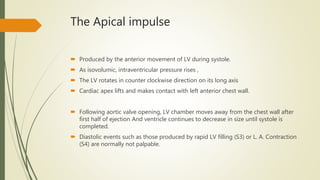 Precordial impulse | PPTX