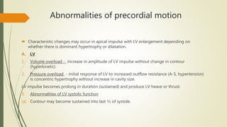 Precordial impulse | PPTX