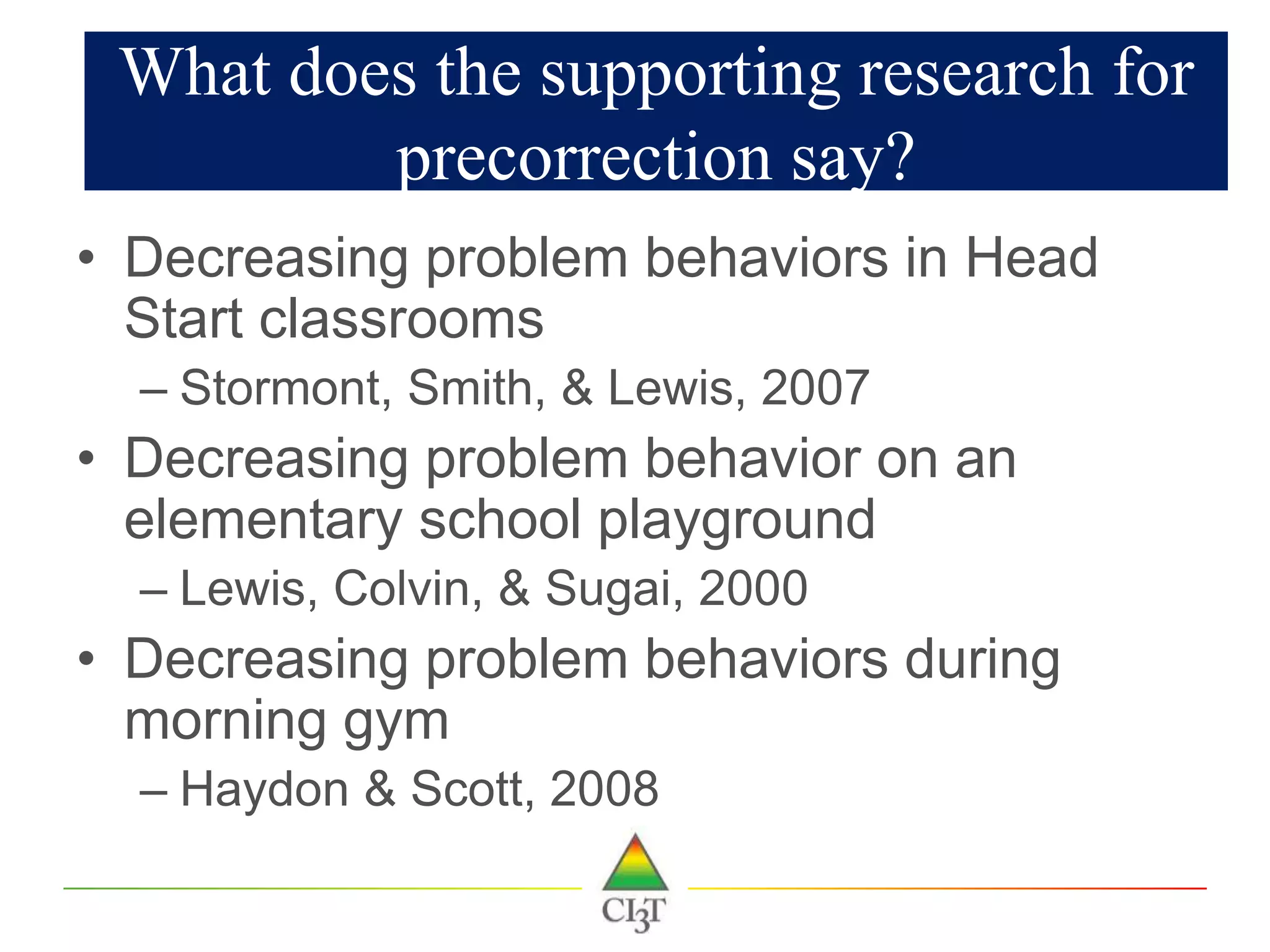 Pre-Correction | PPTX