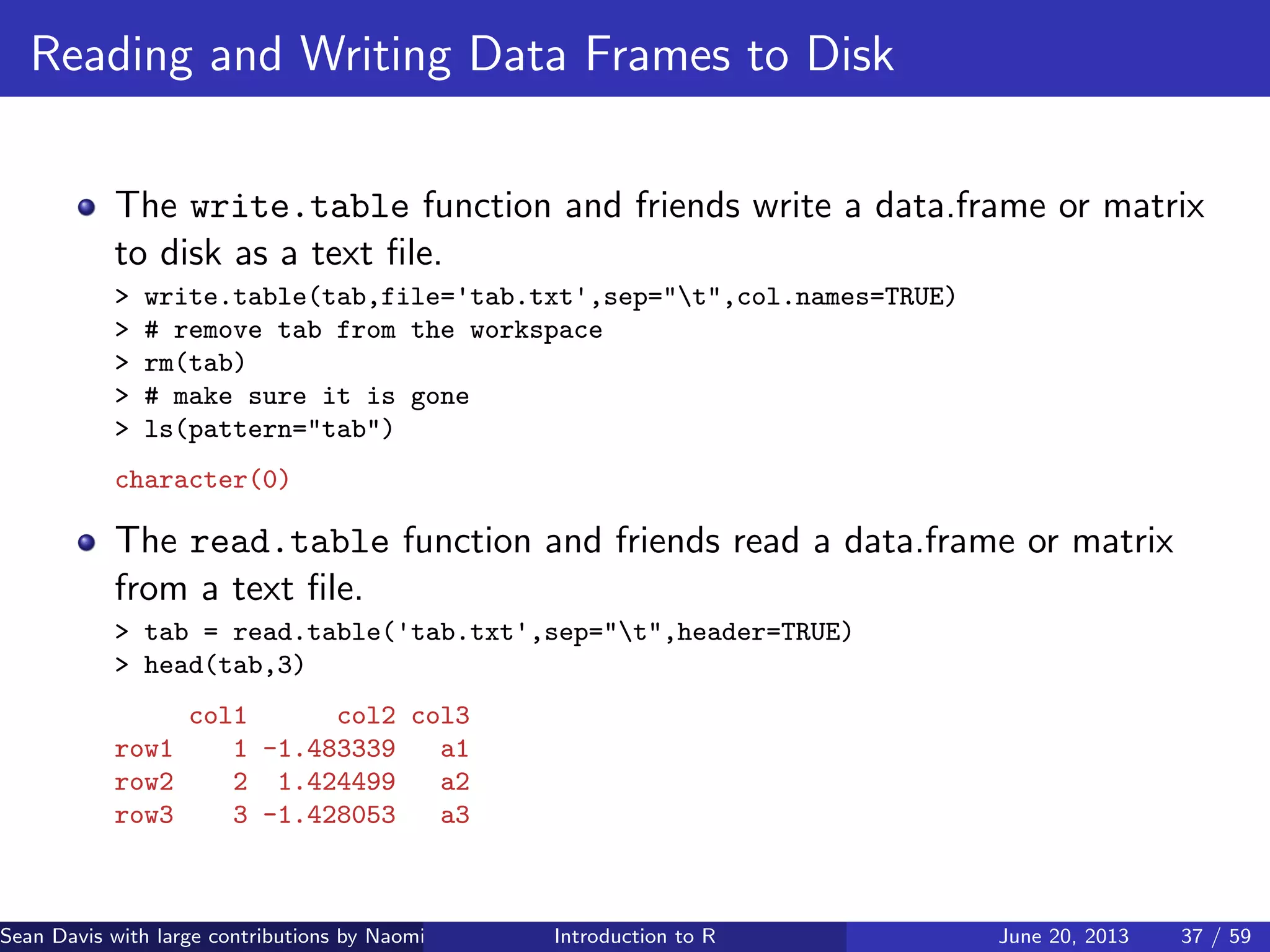 Introduction to R | PDF