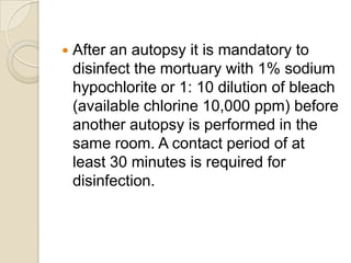 Autopsy of HIV Infected Body | PPTX