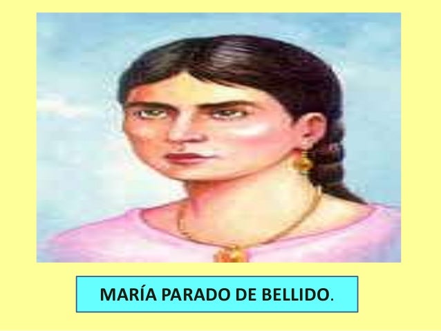 FECHAS CIVICAS: MARÍA PARADO DE BELLIDO