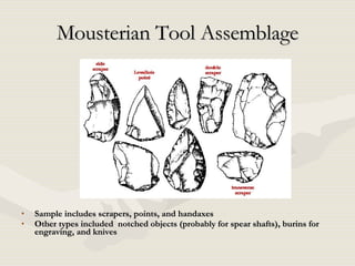 Precursors of Civilization--Lower to Upper Paleolithic | PPT