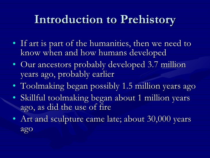 Lower to Upper Paleolithic