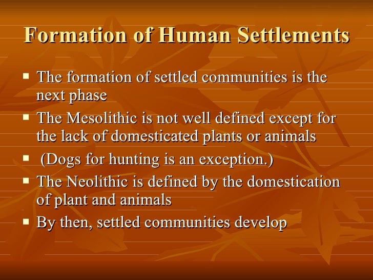 Neolithic Domestication Of Plants And Animals
