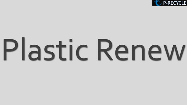 how is plastic recycled step by step with pictures | PPTX