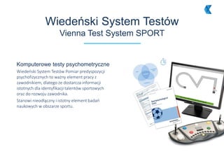Precyzyjny pomiar predyspozycji psychofizycznych w sporcie | PPT