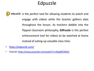 ICT tools for teaching | PPTX