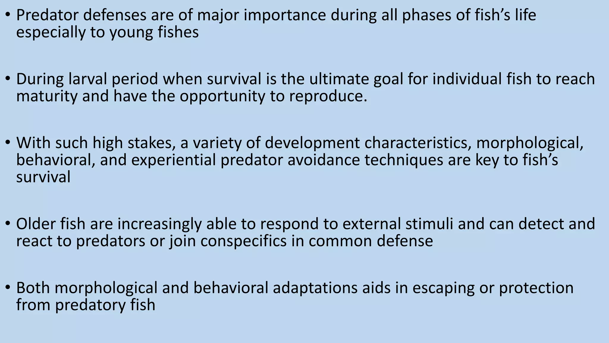 fish predation | PPT