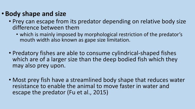 fish predation | PPT