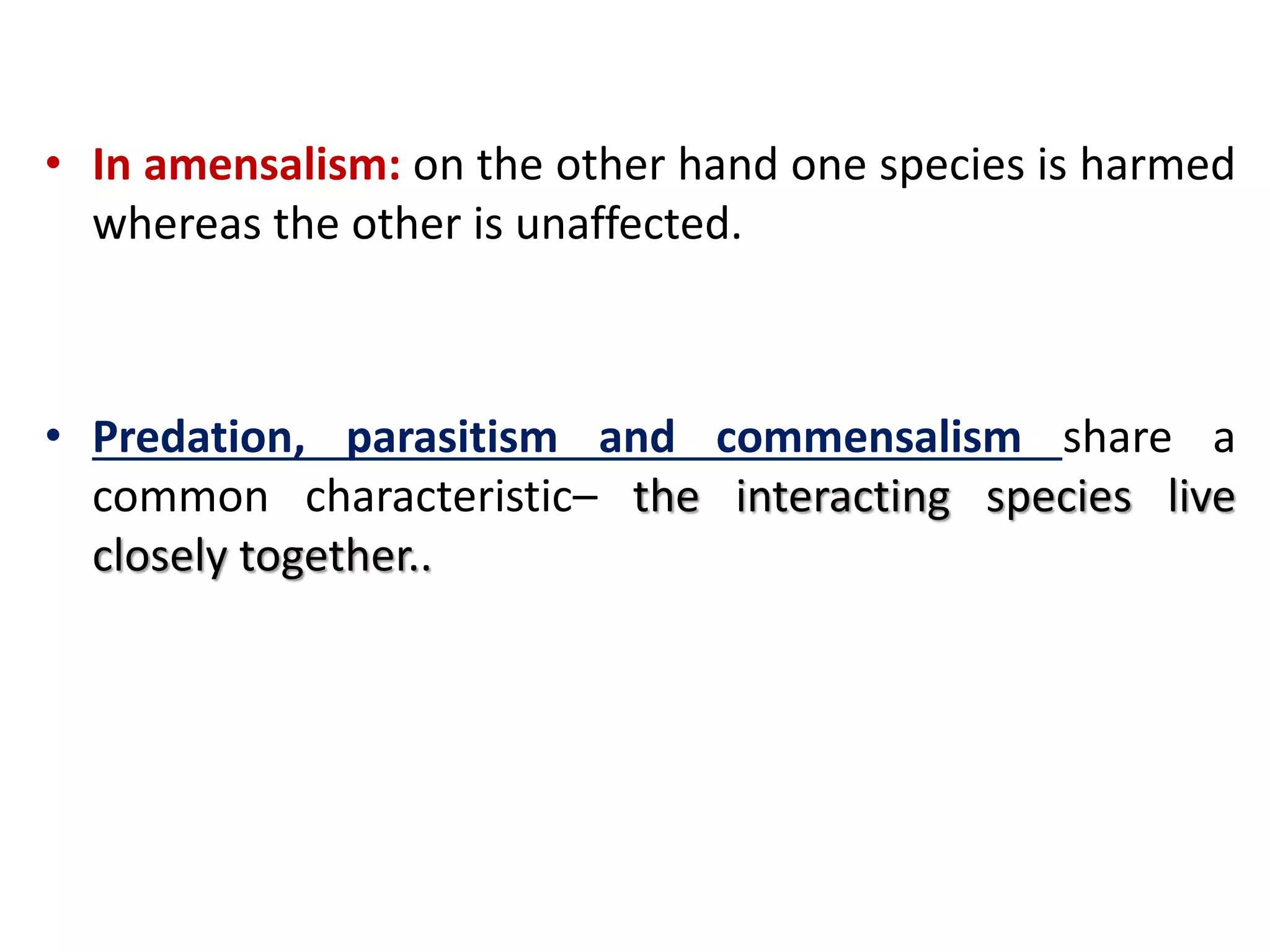 Predation and competition | PPTX