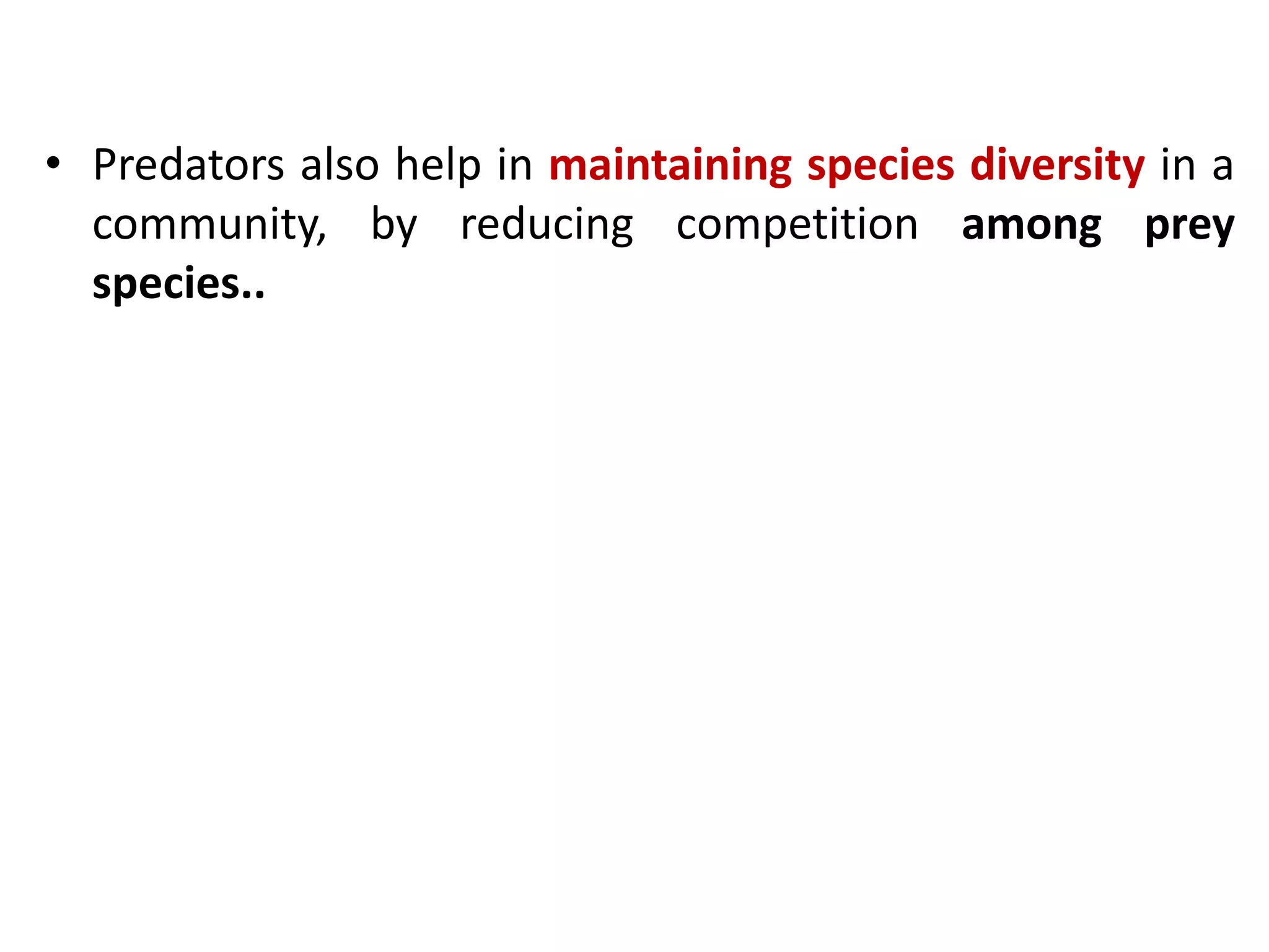 Predation and competition | PPTX