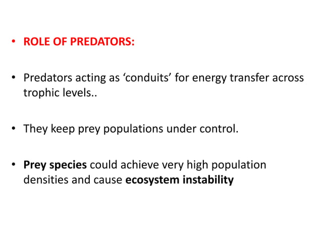 Predation and competition | PPTX | Zoos & Aquariums | Attractions
