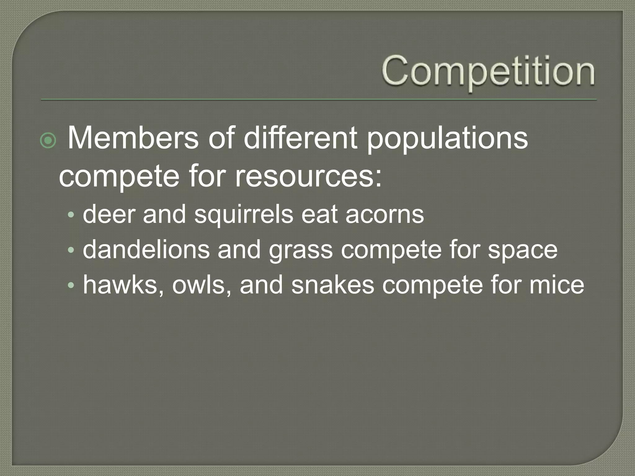 Predator prey competition | PPTX