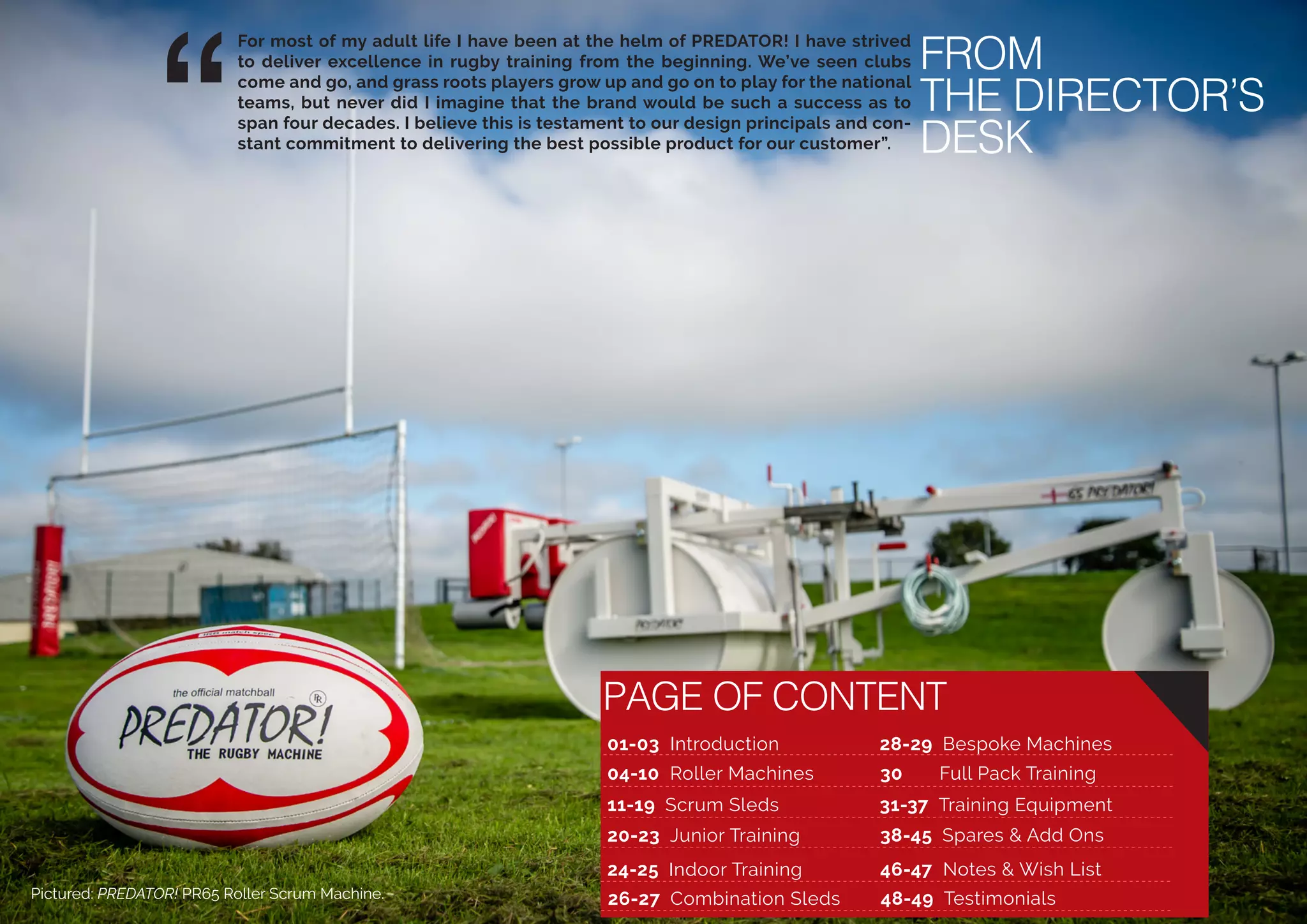 Predator! Rugby training equipment & Scrum Machines 2019 | PDF | Rugby ...