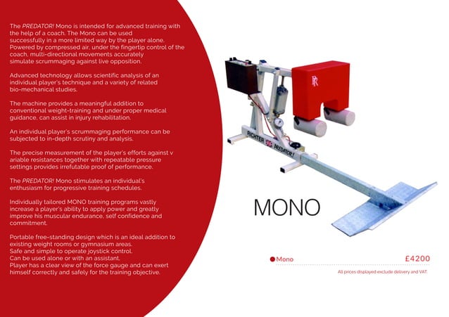 Predator! Rugby training equipment & Scrum Machines 2019 | PDF | Rugby ...