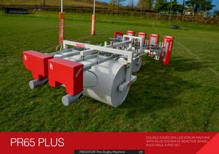 Predator! Rugby training equipment & Scrum Machines 2019 | PDF