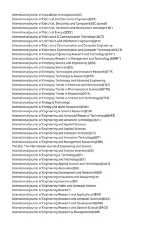 list of predatory journals, beware not to submitted .pdf