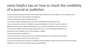 predatory journal and how to recognise it.pptx