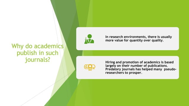 Predatory Publications and Software Tools for Identification | PPTX