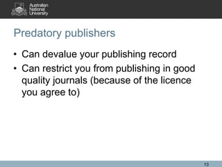 Predatory publishing | PPTX