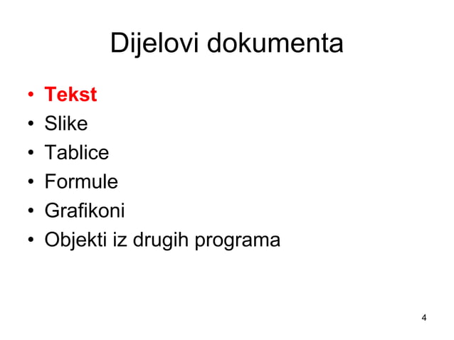 Predavanja3. word 1 | PPTX