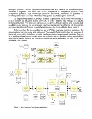 UPRO01 - Modeliranje poslovnih procesa i BPMN | PDF