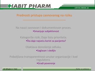 Upravljanje rizikom i analiza rizika | PPT