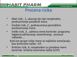 Upravljanje rizikom i analiza rizika | PPT