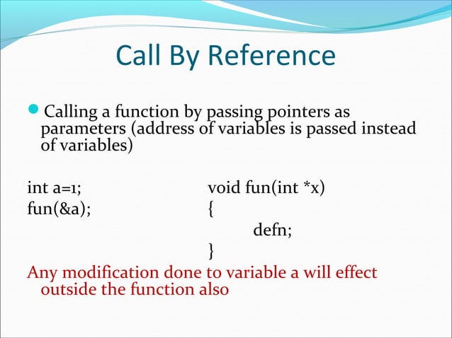 Pre defined Functions in C | PPT