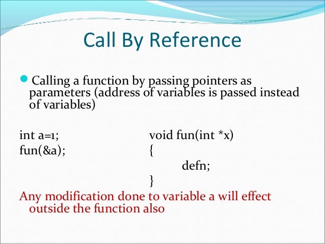 Pre defined Functions in C