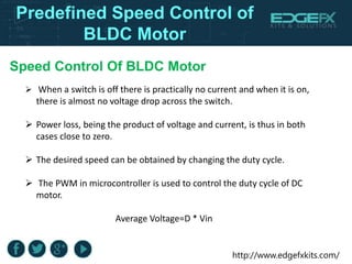 Predefined speed control of bldc motor | PPTX