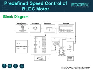 Predefined speed control of bldc motor | PPTX
